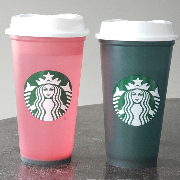 Starbucks | Kitchen | Starbucks Holiday 220 Color Changing Hot Cup ...